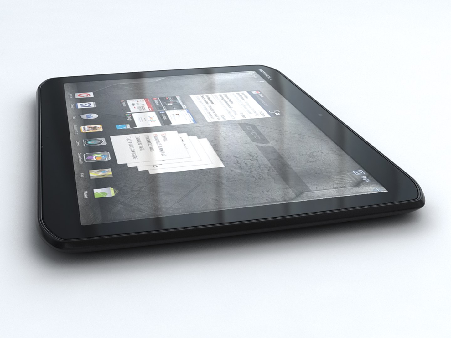 3d Motorola Droid Xyboard 10 Model