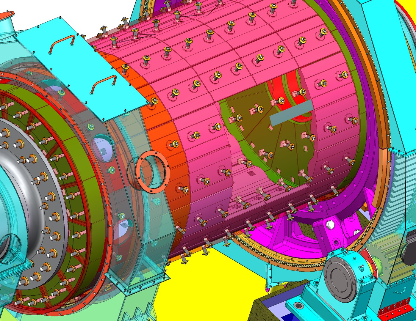 3D industrial Rod mill - TurboSquid 2123094