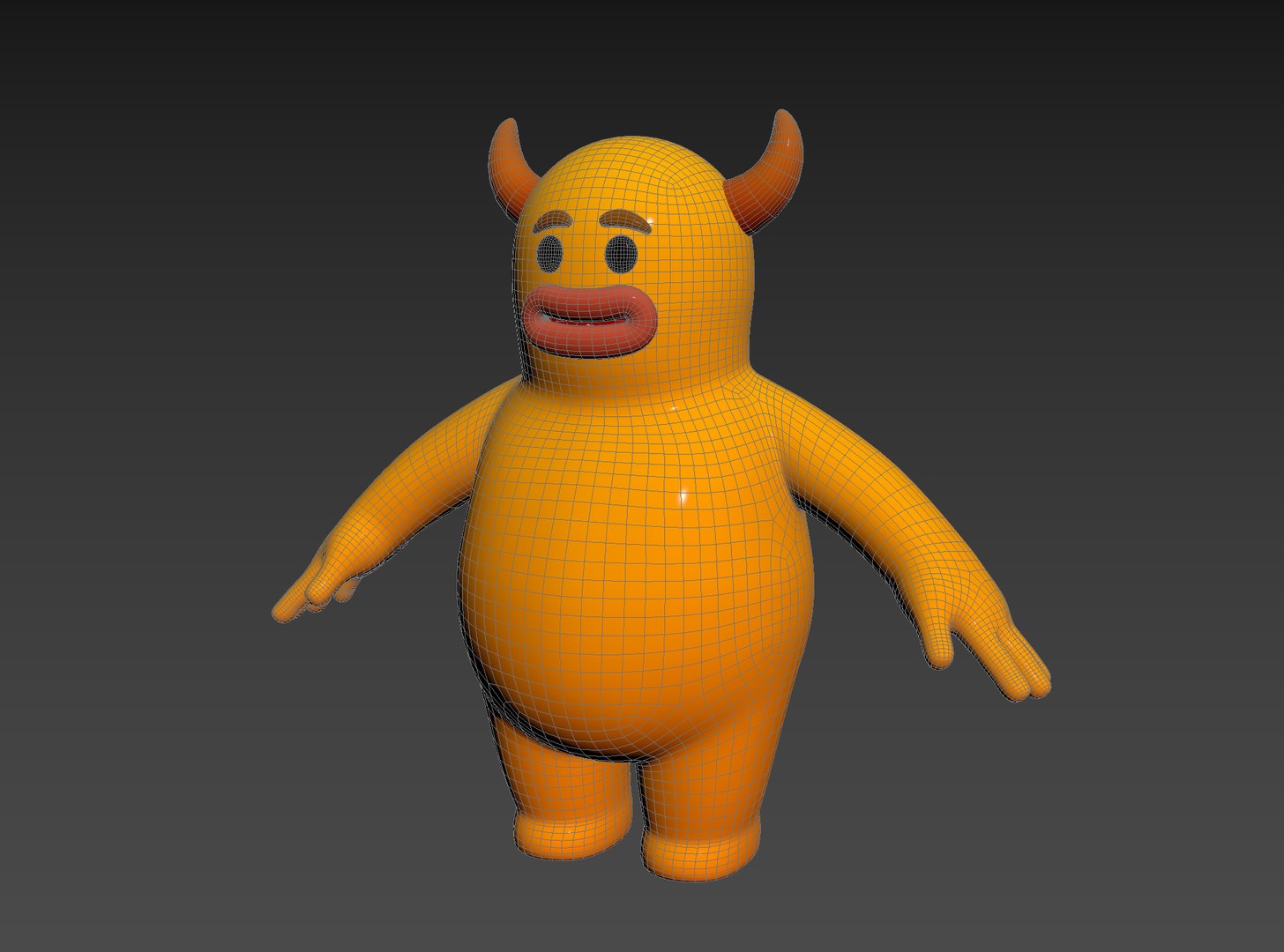 Character100 Monster Model - TurboSquid 1714782