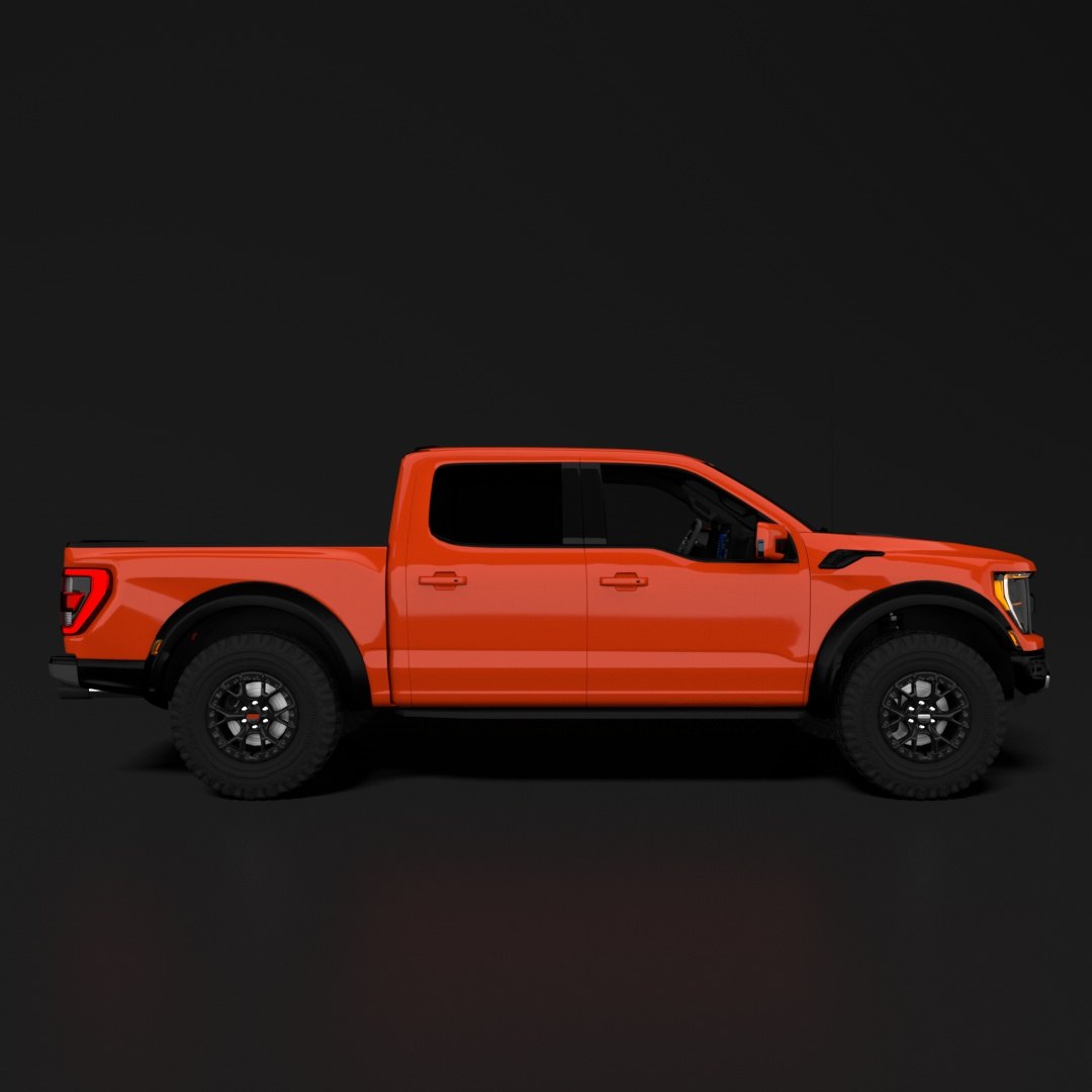 3D Ford F-150 Raptor - TurboSquid 2333438