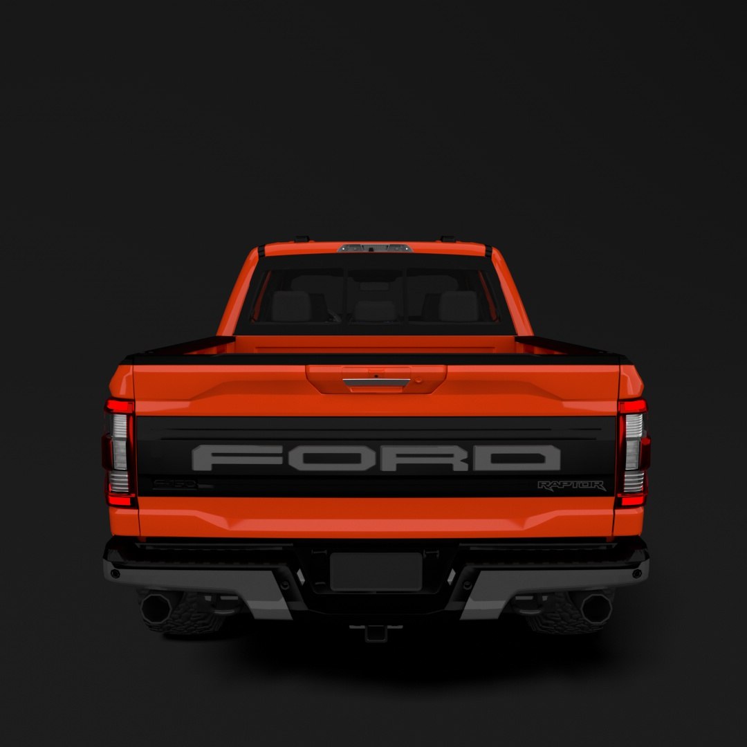 3D Ford F-150 Raptor - TurboSquid 2333438