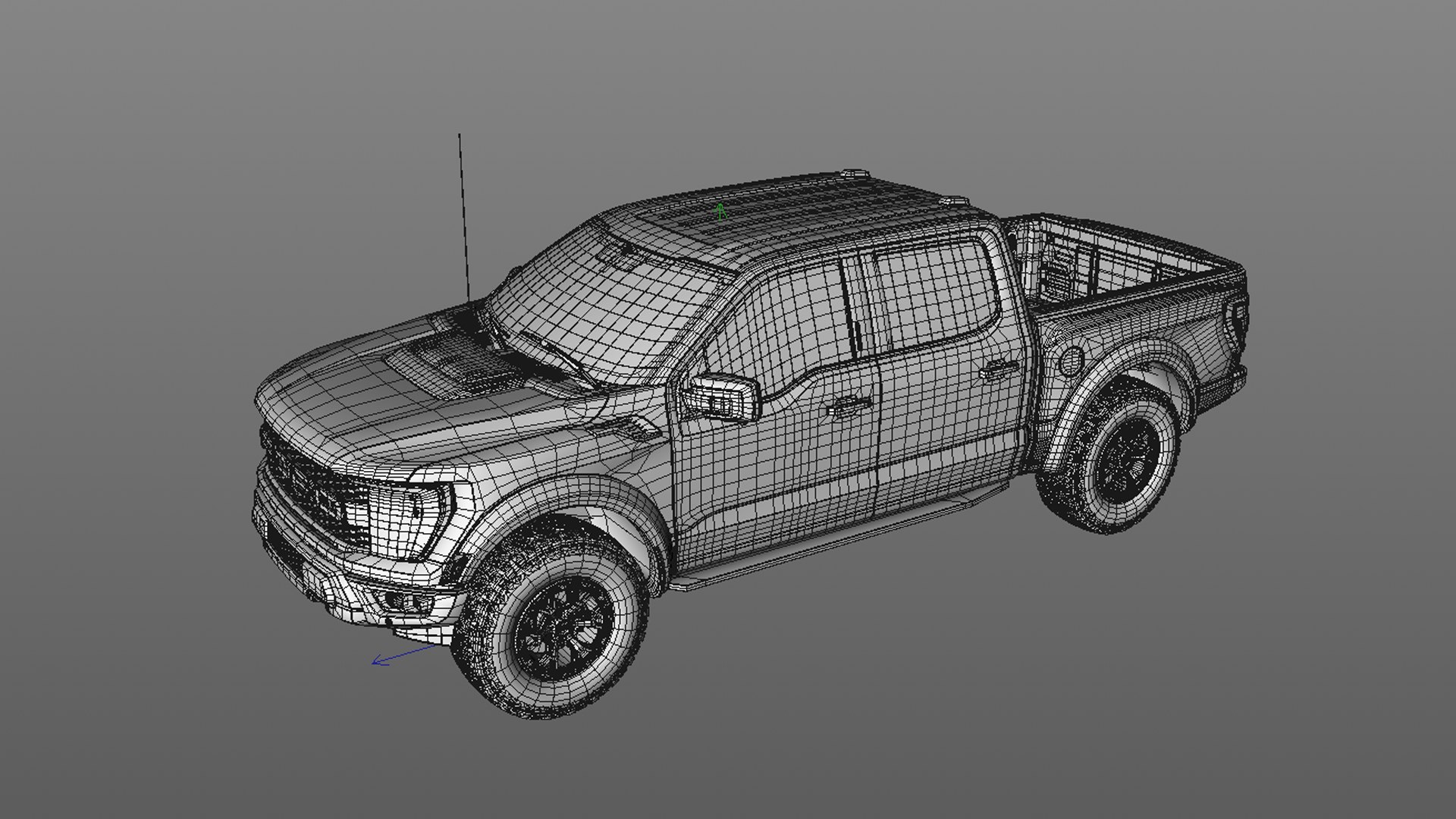 3D Ford F-150 Raptor - TurboSquid 2333438