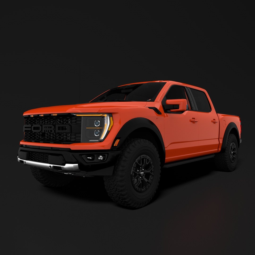 3D Ford F-150 Raptor - TurboSquid 2333438