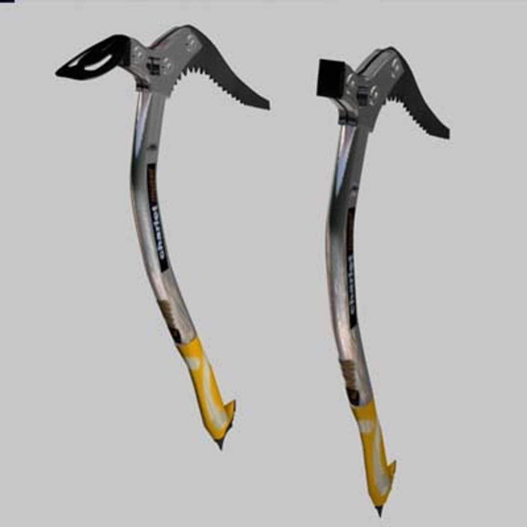 3d Model Tools Ice Axe