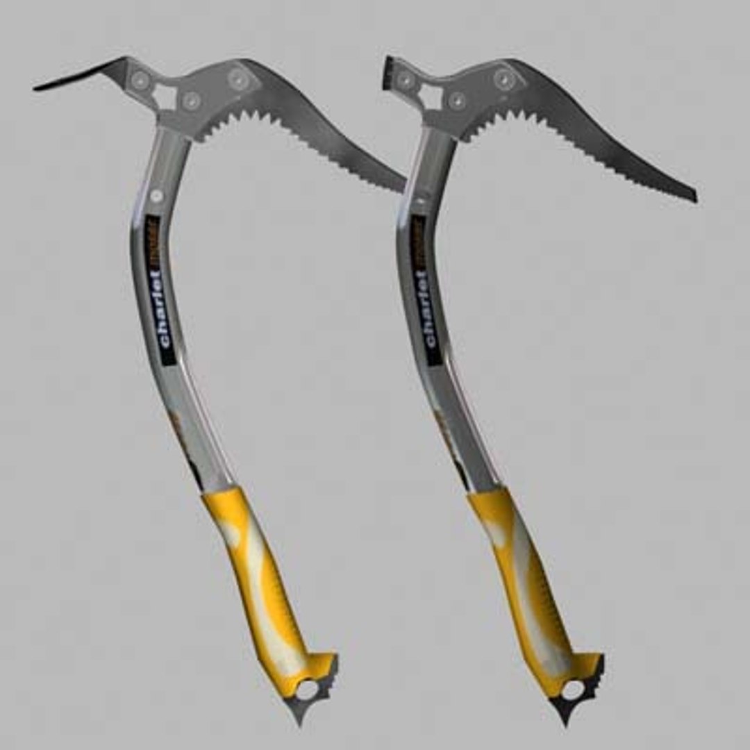 3d Model Tools Ice Axe