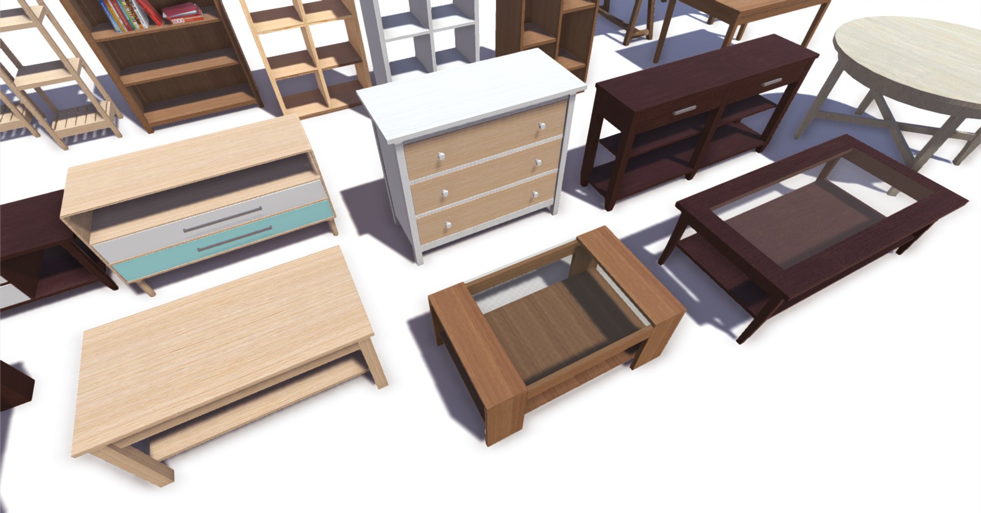 Furniture Tables Fbx