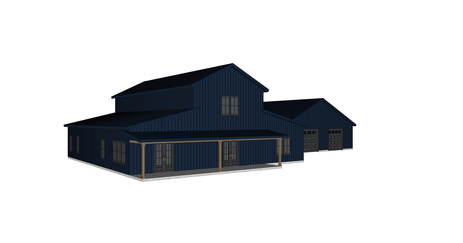 3D Barndominium House-83 - TurboSquid 2237687