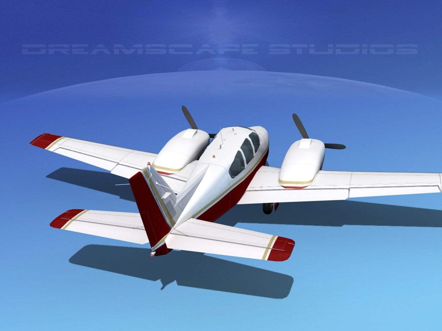 3d Model Beechcraft Aircraft Family