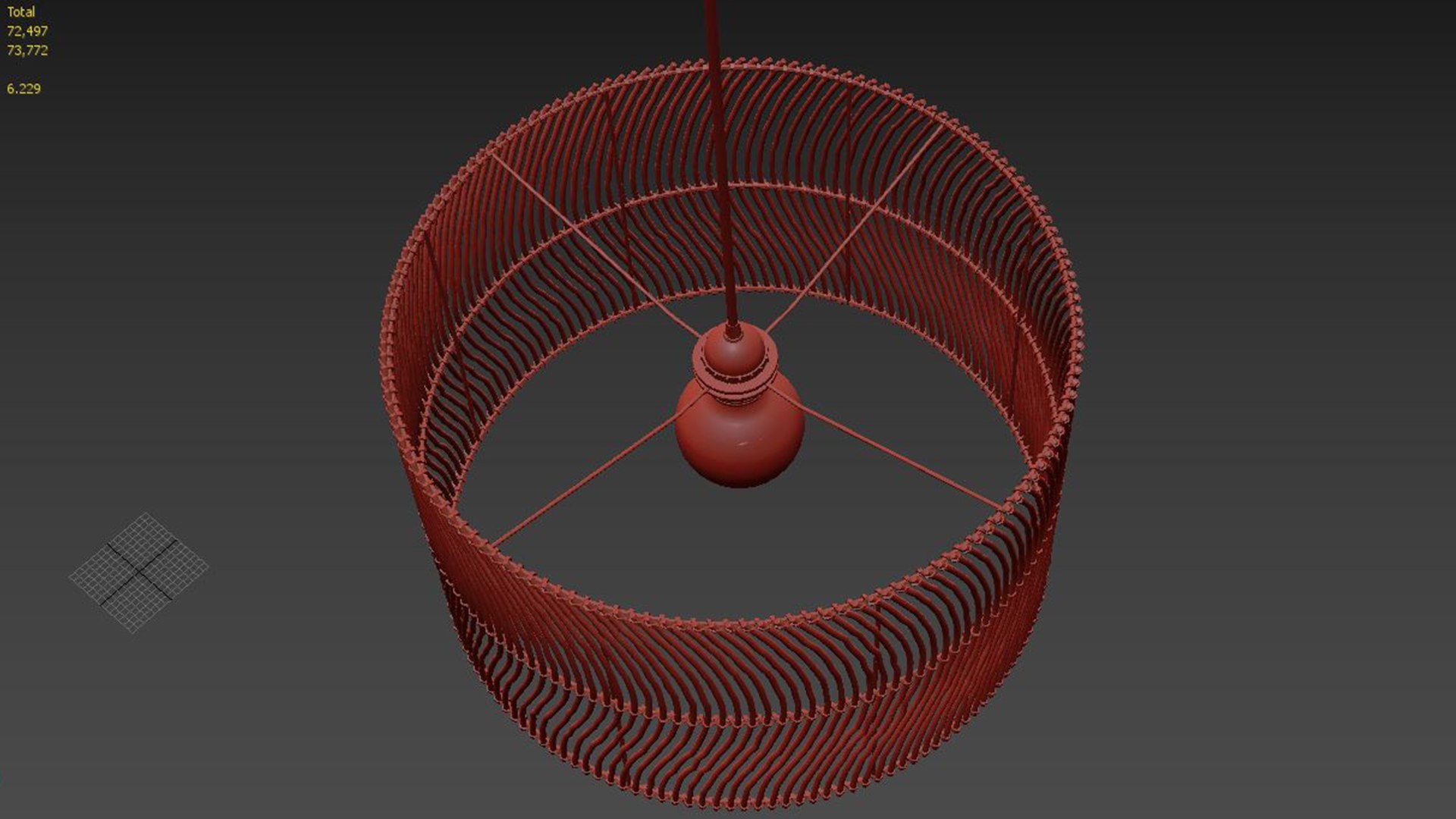 Java Lamp Shade 3D - TurboSquid 1865781