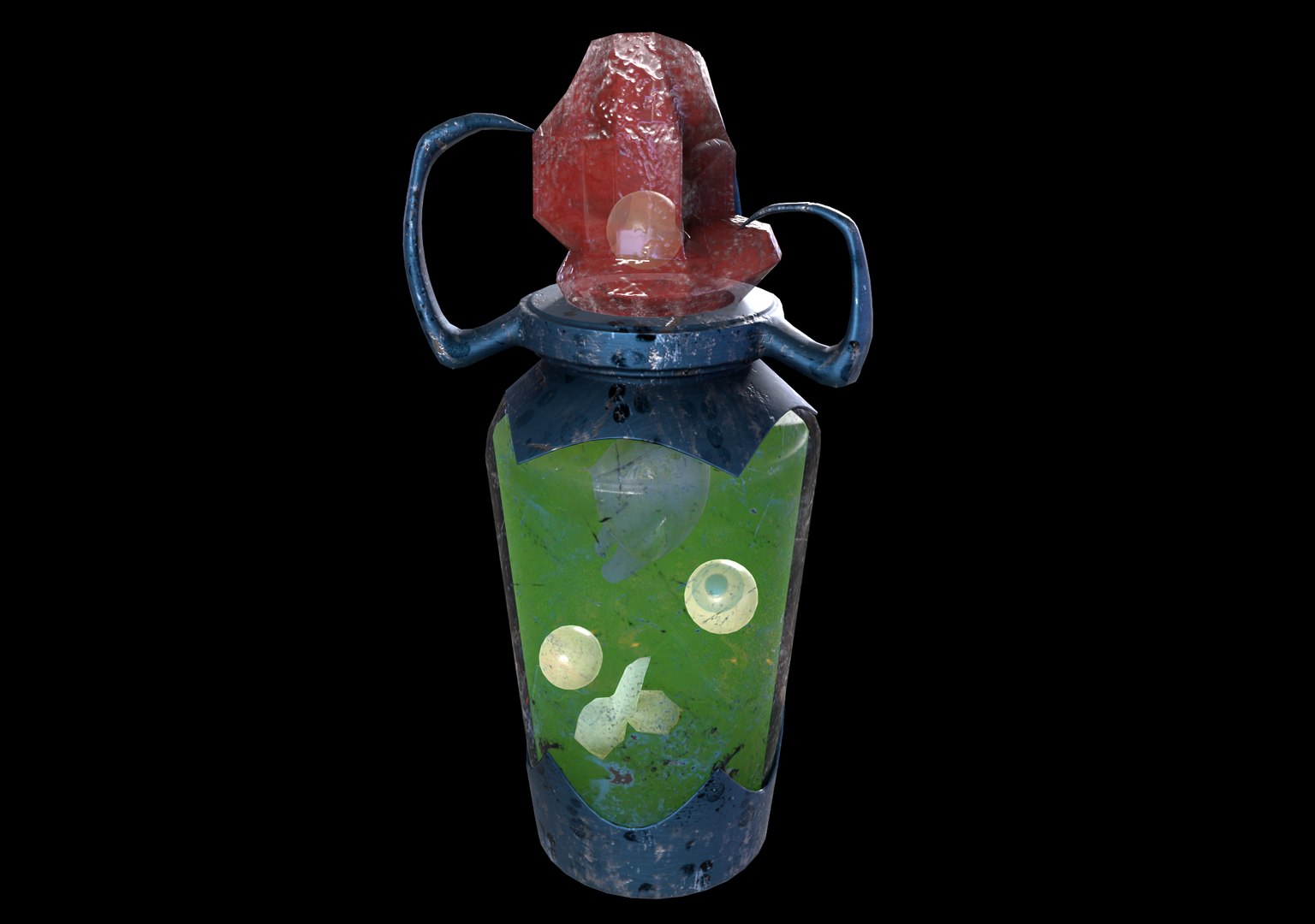 3D Cursed Bottle - TurboSquid 2380043