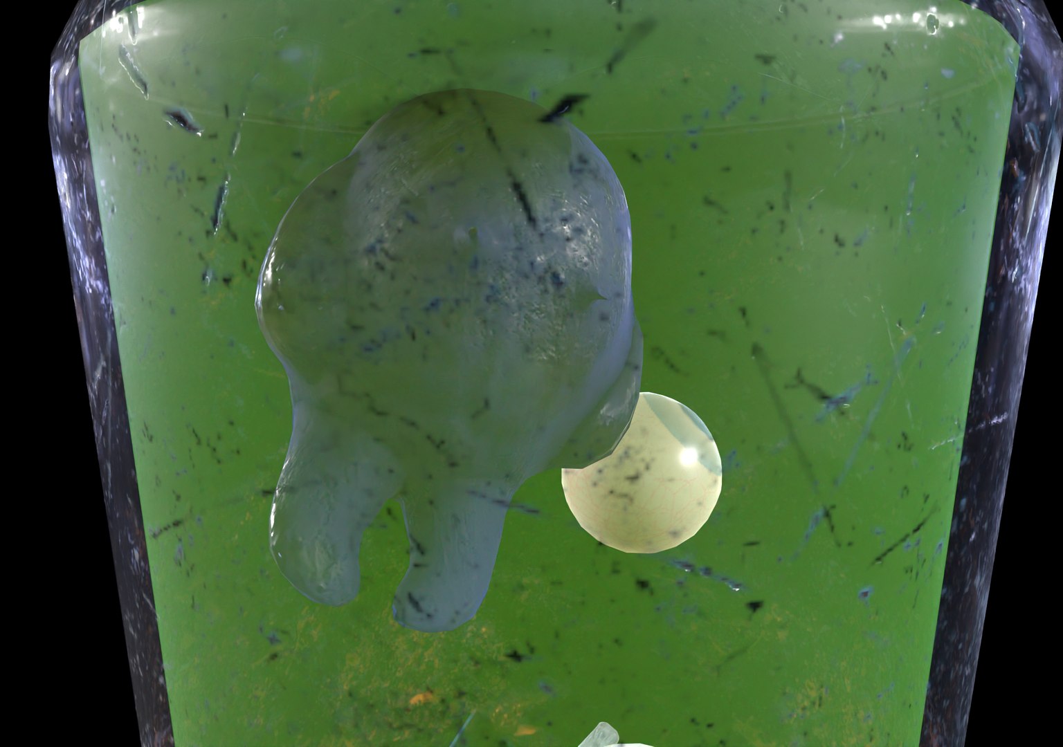 3D Cursed Bottle - TurboSquid 2380043