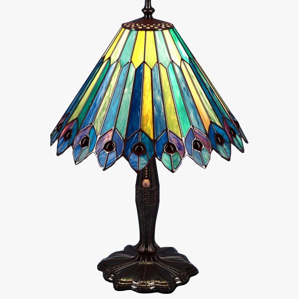 tiffany lamp 3d model