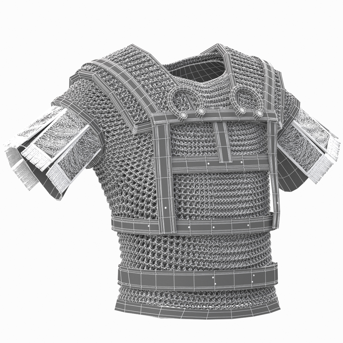 3d model chain mail