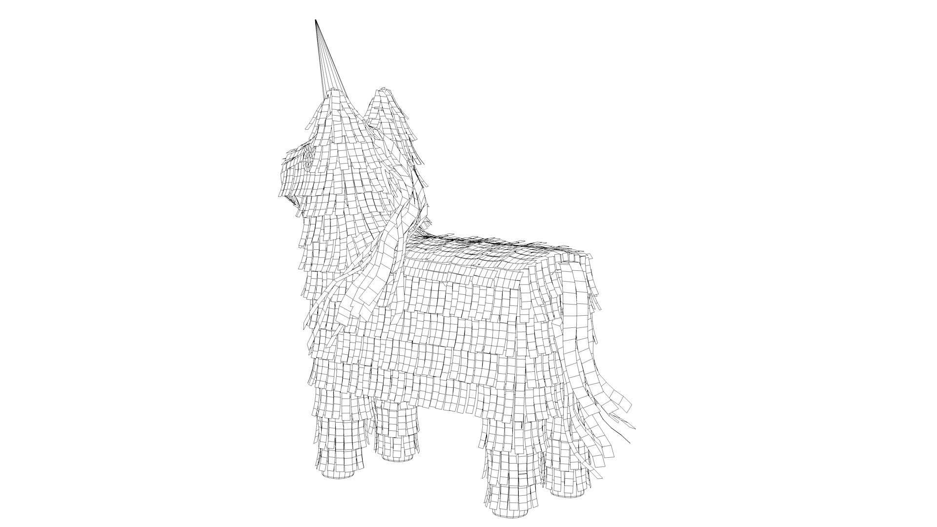 Unicorn Pinata Model - TurboSquid 1988581