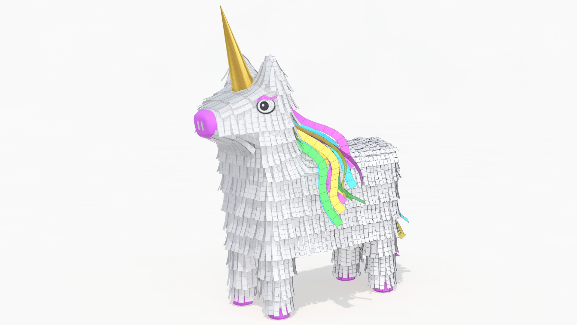 Unicorn Pinata Model - TurboSquid 1988581