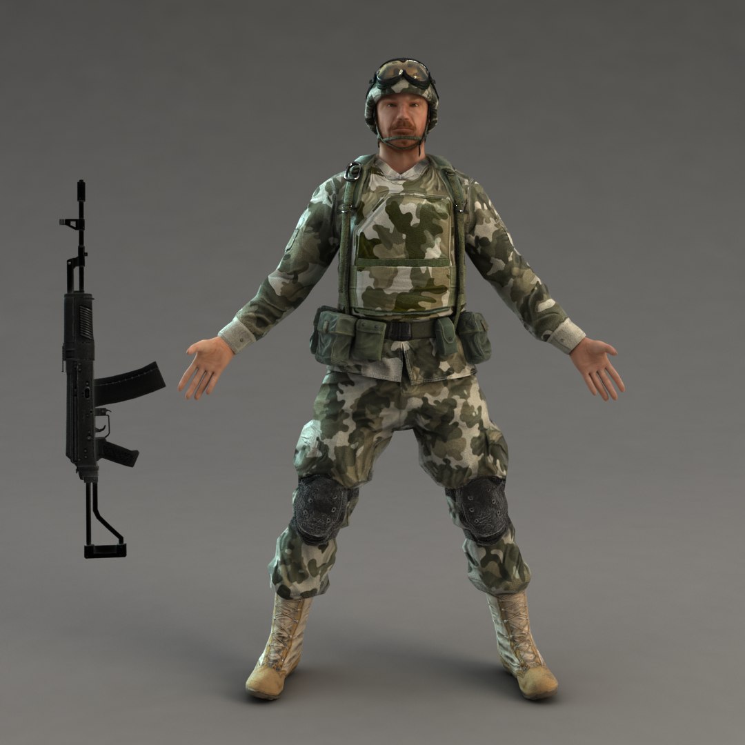 3d soldier 5 moro type