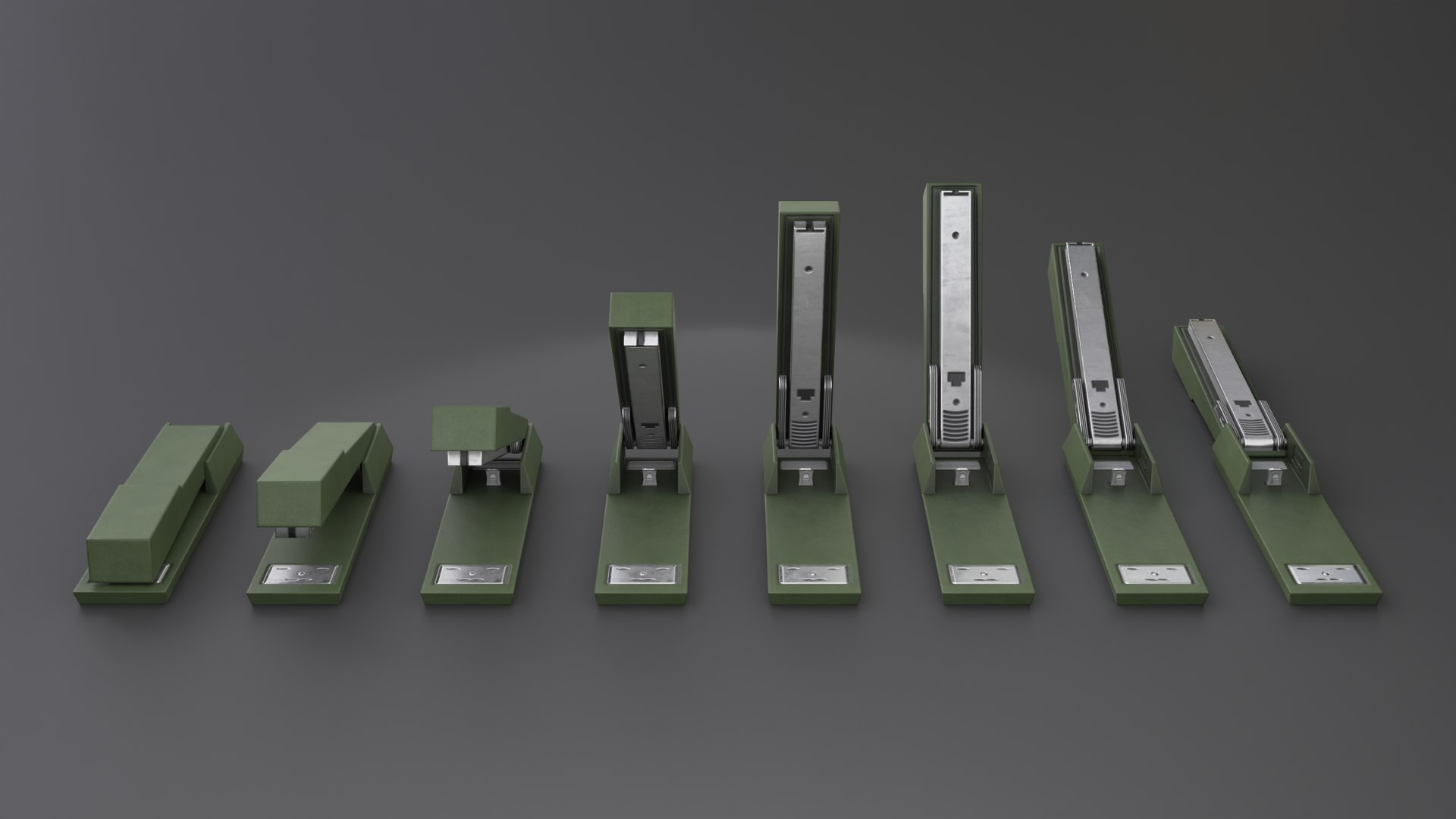 3D Stapler Pack model - TurboSquid 1770858