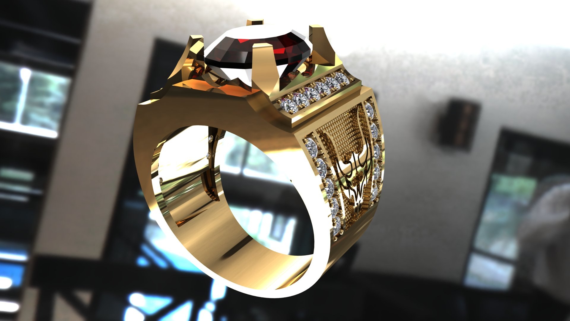 3D модель Ring 85 - TurboSquid 1943123