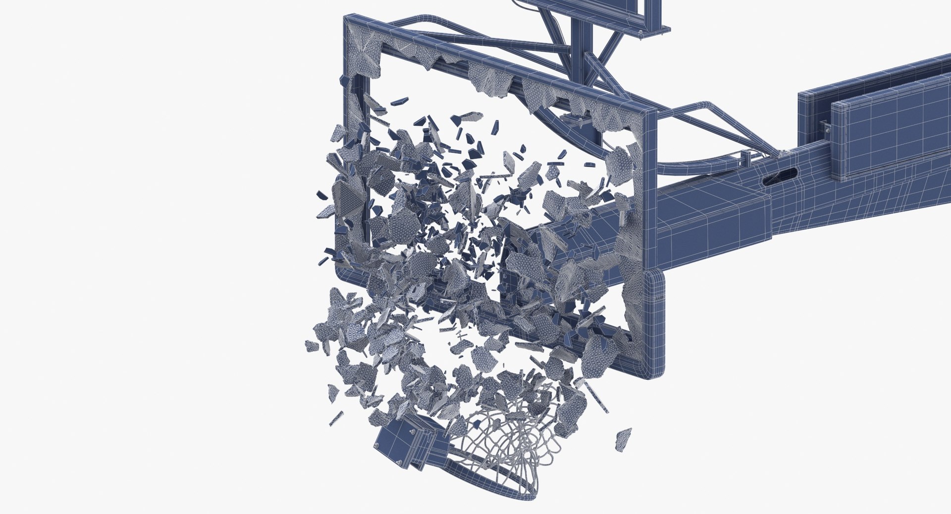 Basketball Board Breaking Pose 3D - TurboSquid 1514413