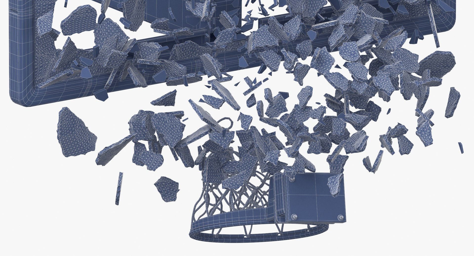 Basketball Board Breaking Pose 3D - TurboSquid 1514413