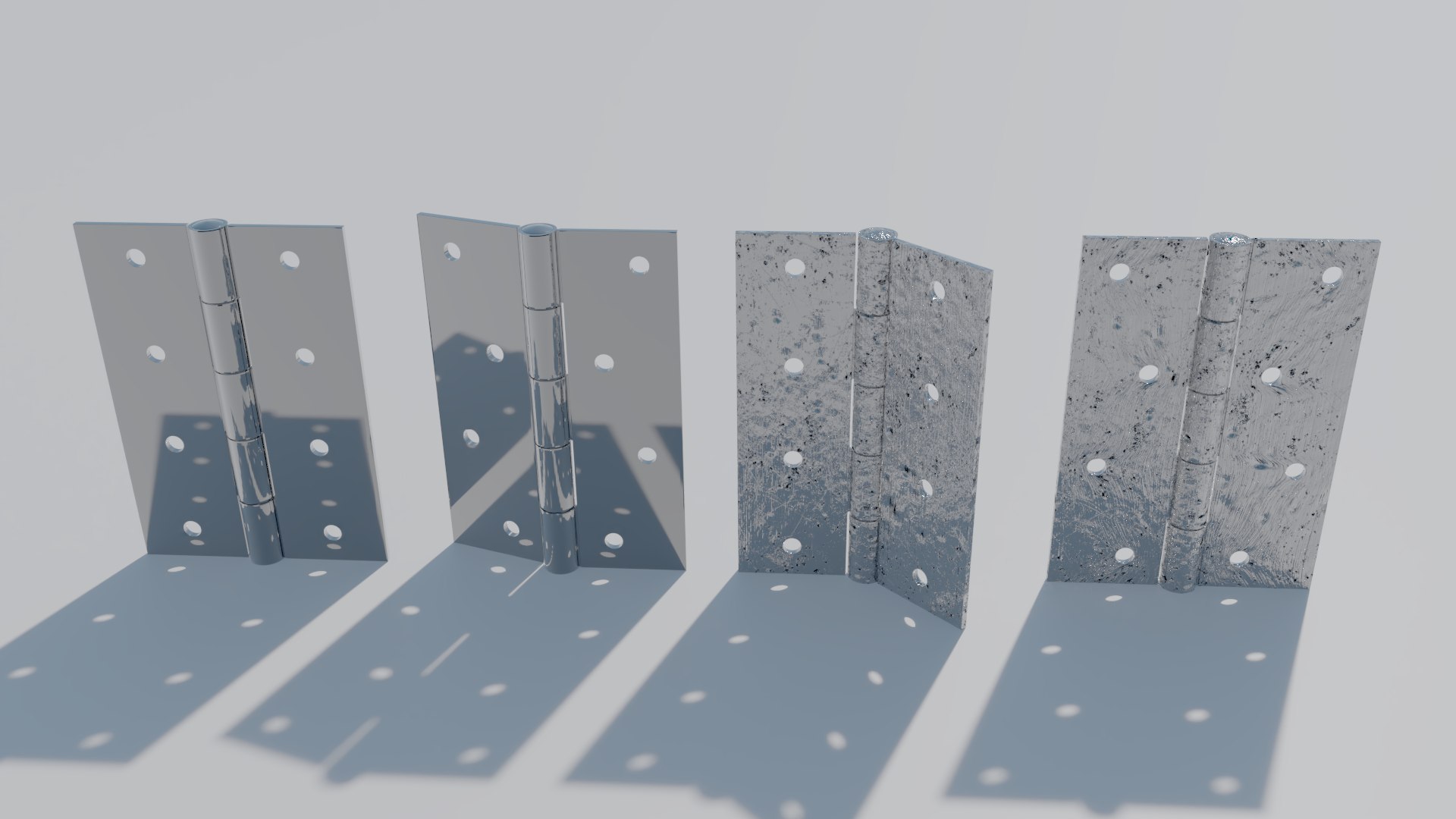 3D Door Hinges Model - TurboSquid 1303138