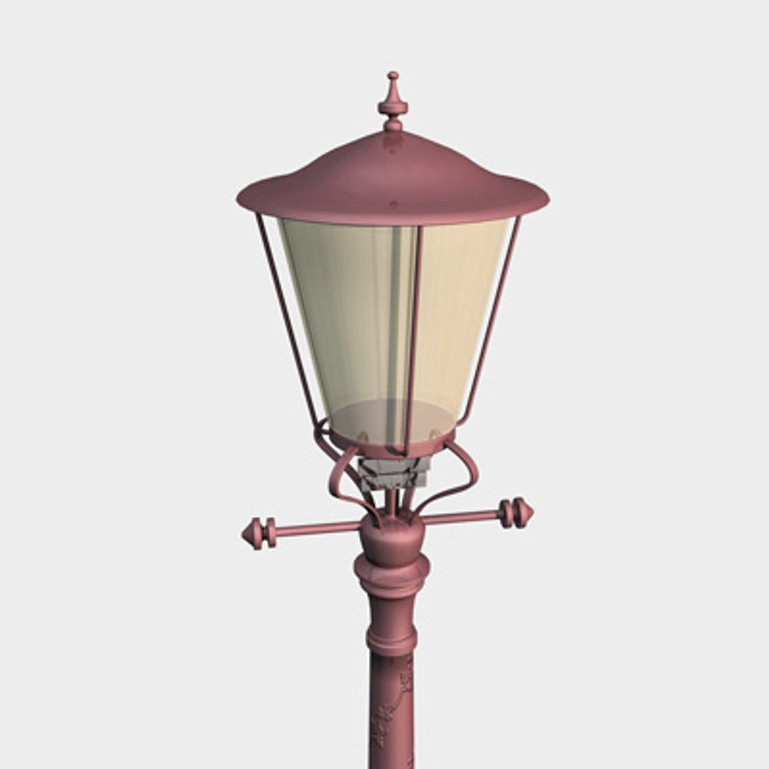 Lamp Post Amsterdam 3d Model