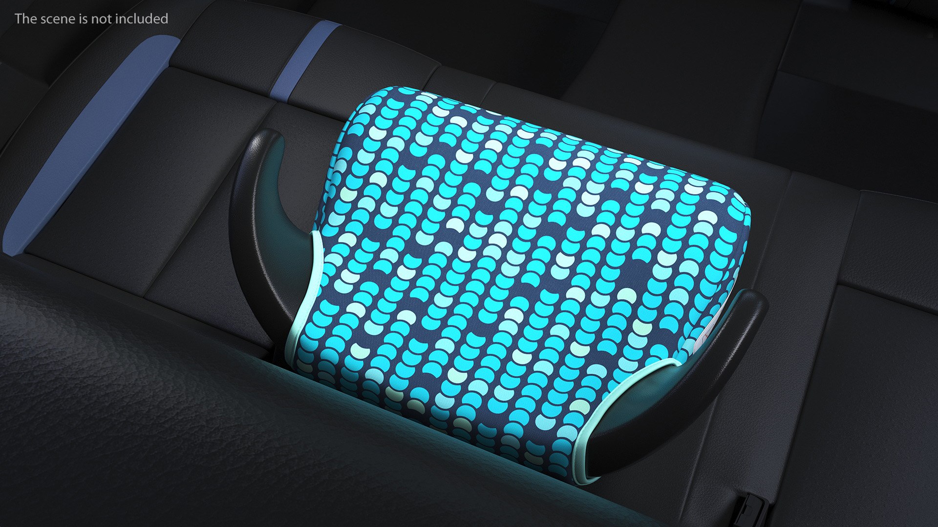 Portable Car Booster Seat Blue 3D Model - TurboSquid 2147285