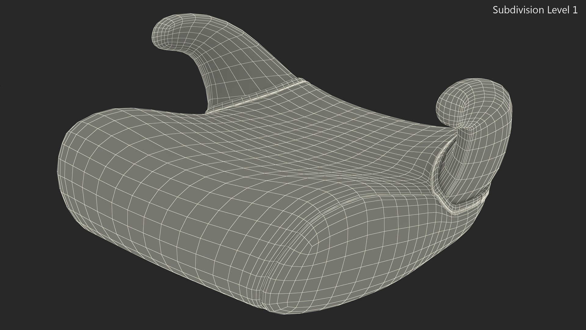 Portable Car Booster Seat Blue 3D Model - TurboSquid 2147285