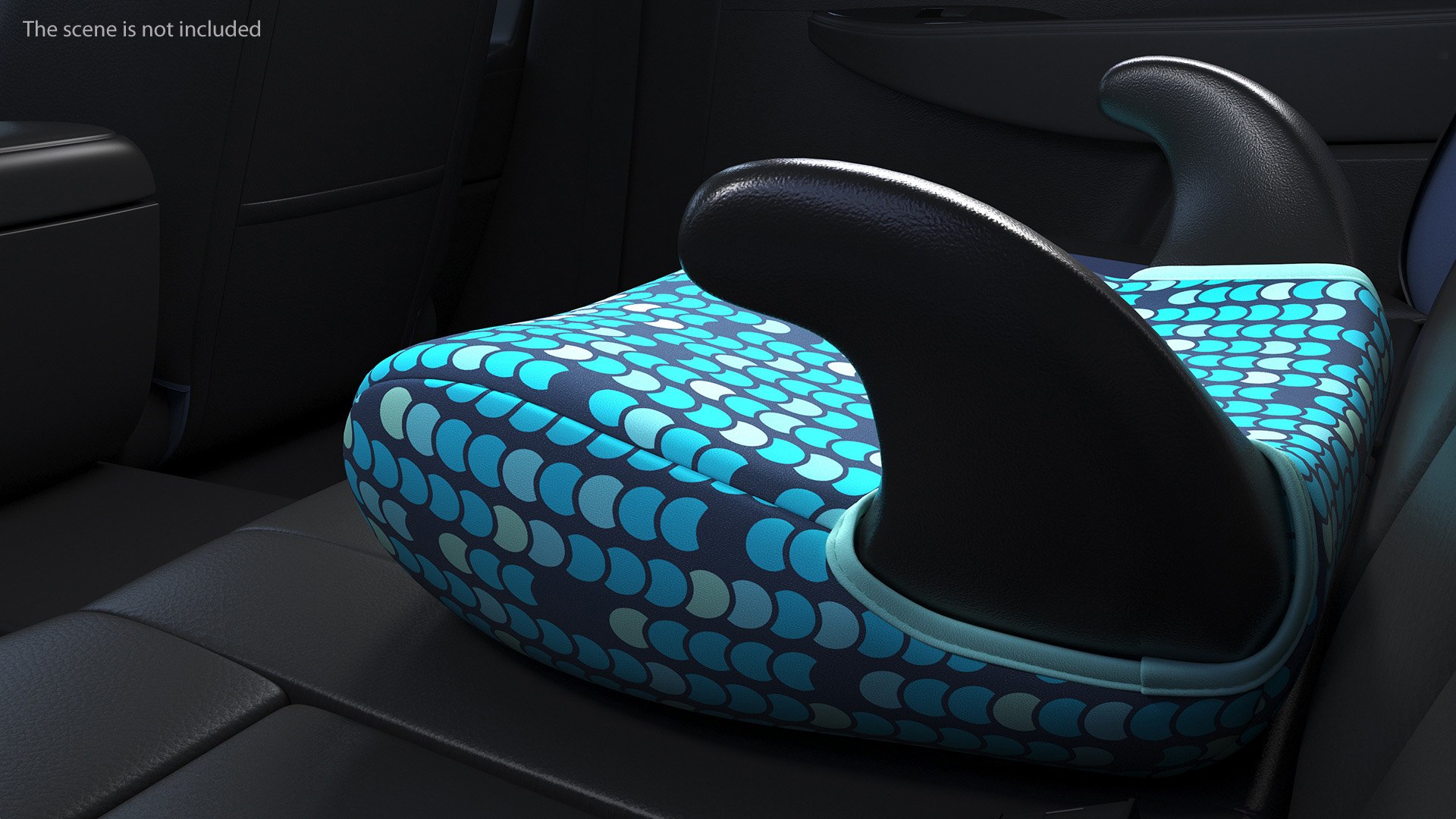 Portable Car Booster Seat Blue 3D Model - TurboSquid 2147285