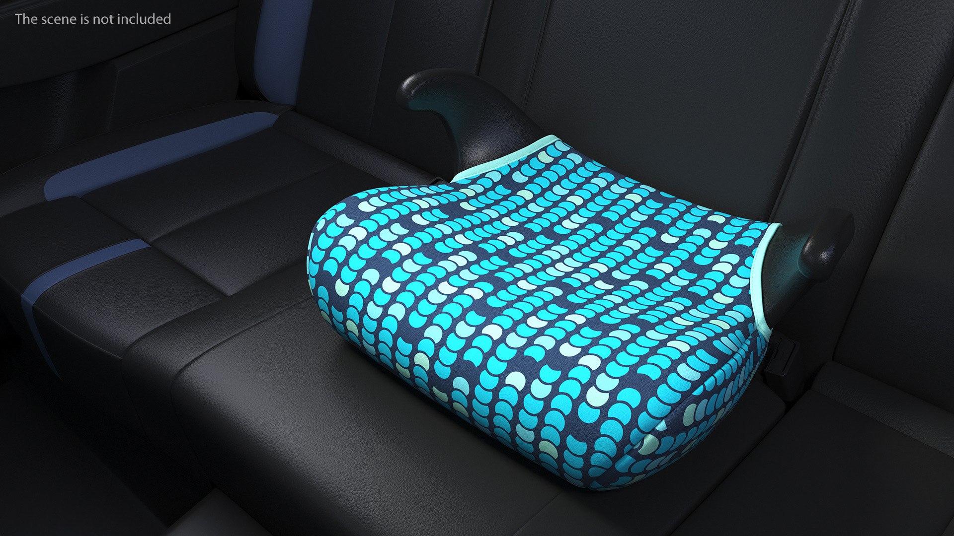 Portable Car Booster Seat Blue 3D Model - TurboSquid 2147285