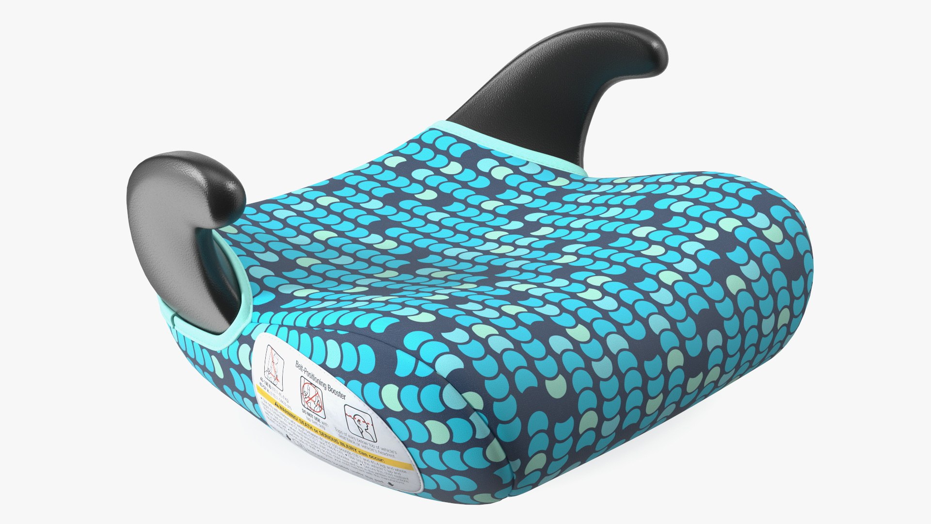 Portable Car Booster Seat Blue 3D Model - TurboSquid 2147285