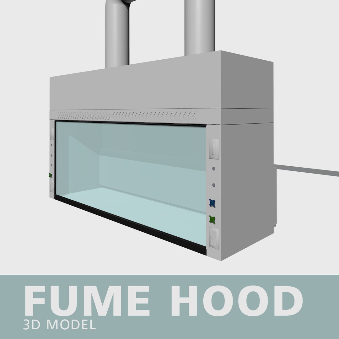 3D Fume Hood - TurboSquid 1270338
