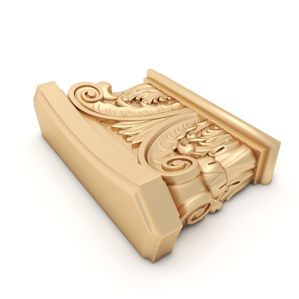 Column set 7 corbel 3D model - TurboSquid 1271259