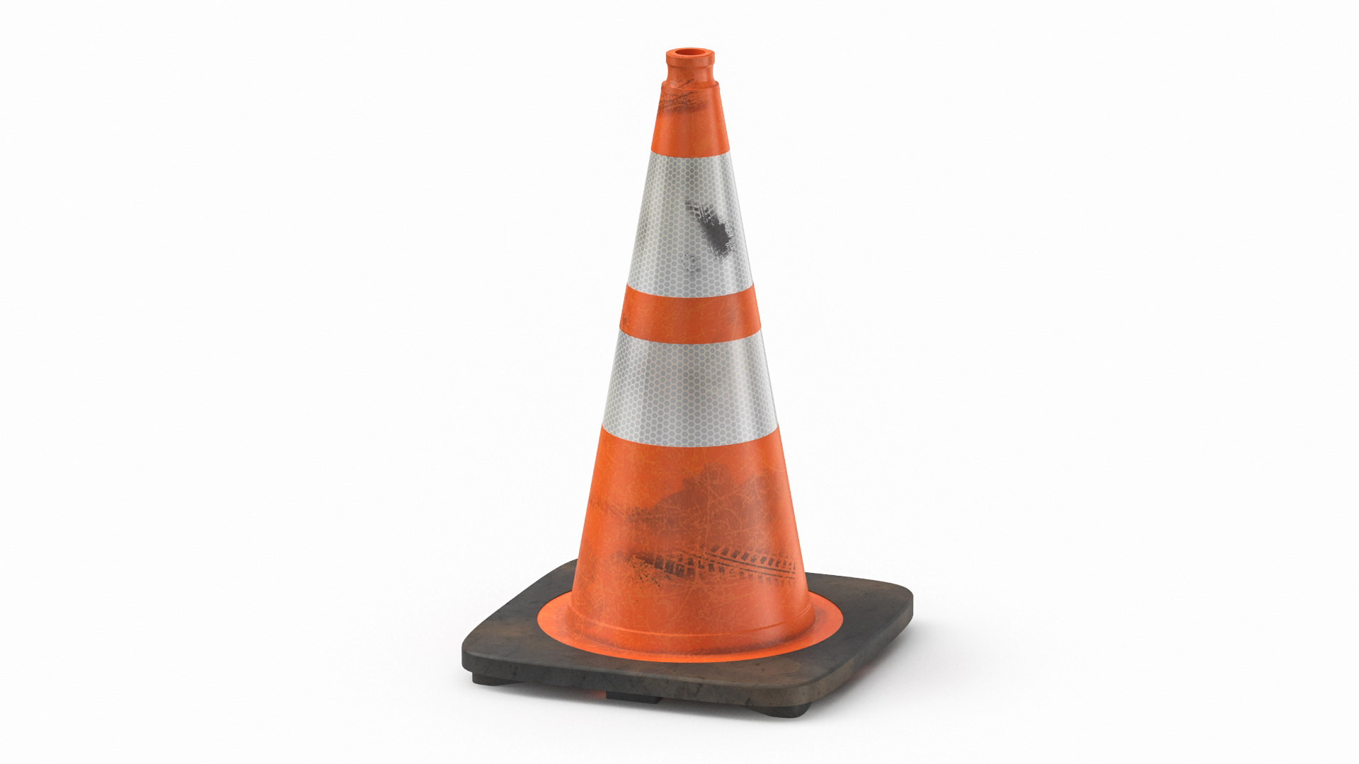 Traffic Cone 02 3D Model - TurboSquid 2045542