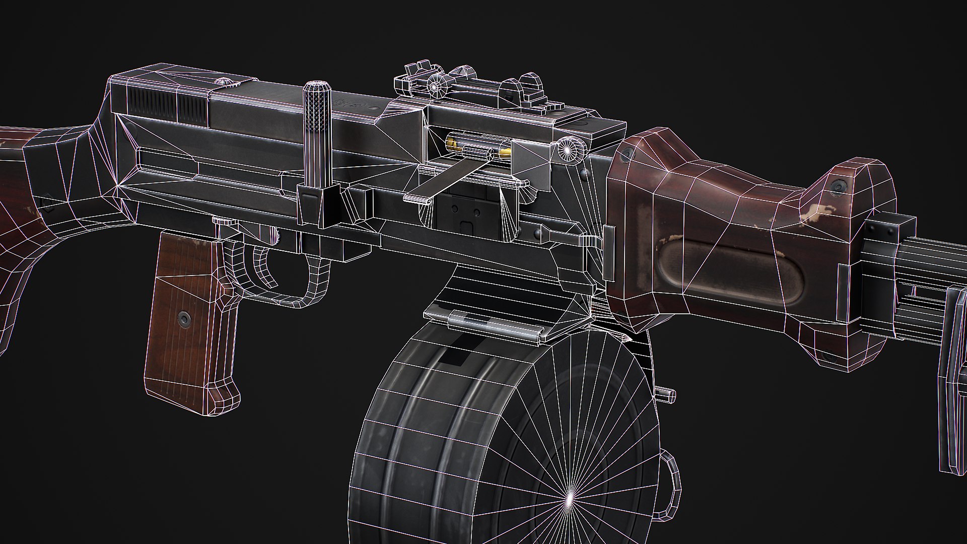 3D RPD Machine Gun - LowPoly Mobile Ready - TurboSquid 2070955