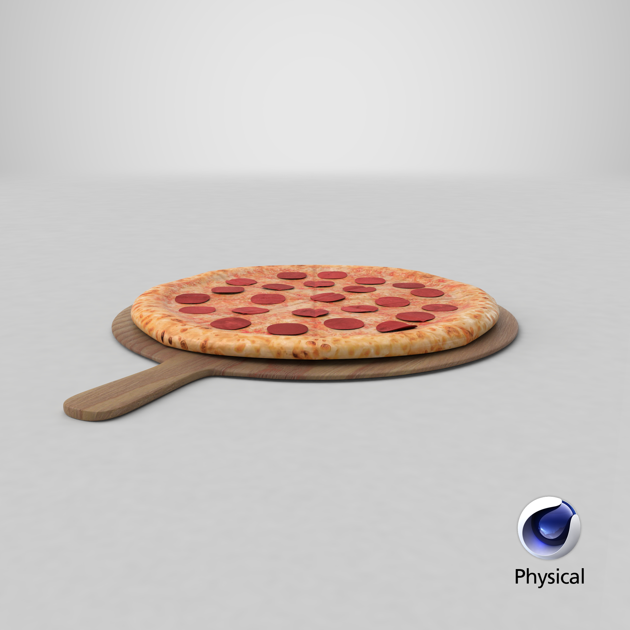 Stuffed pizza 3D model - TurboSquid 1289490