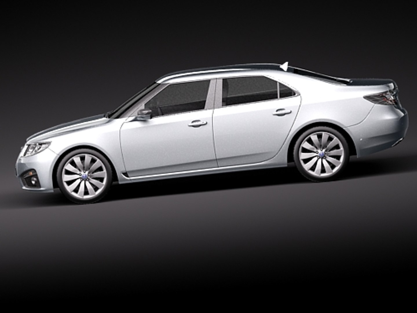 3d Model Saab 95 9-5 2010
