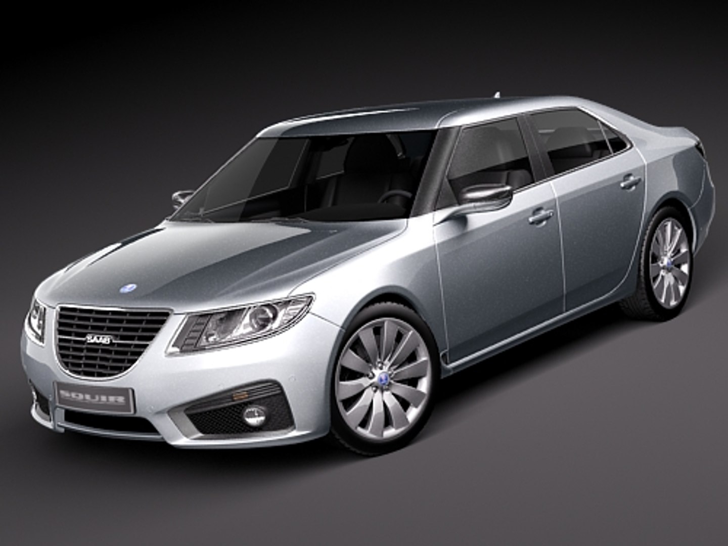 3d Model Saab 95 9-5 2010
