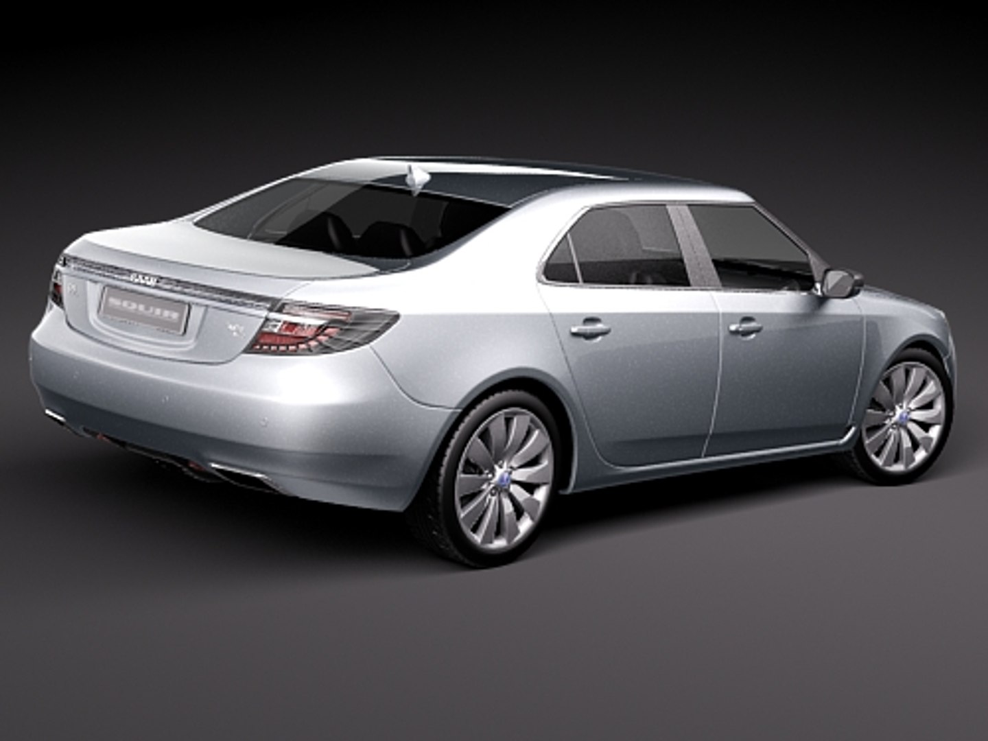 3d Model Saab 95 9-5 2010