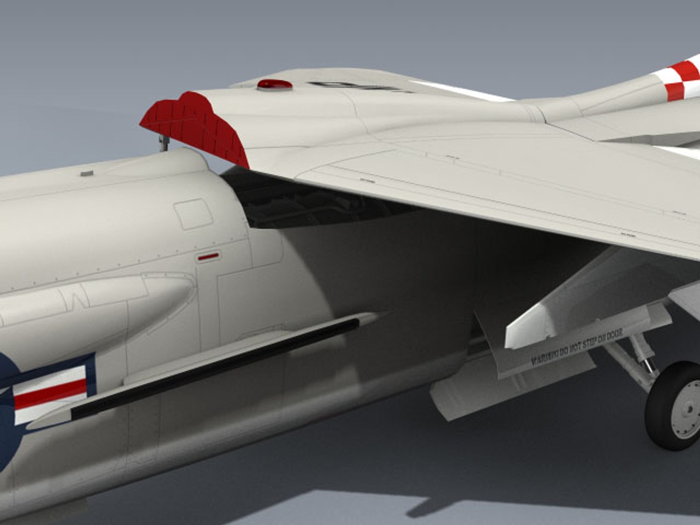 Navy Fighter Vf-24 3ds