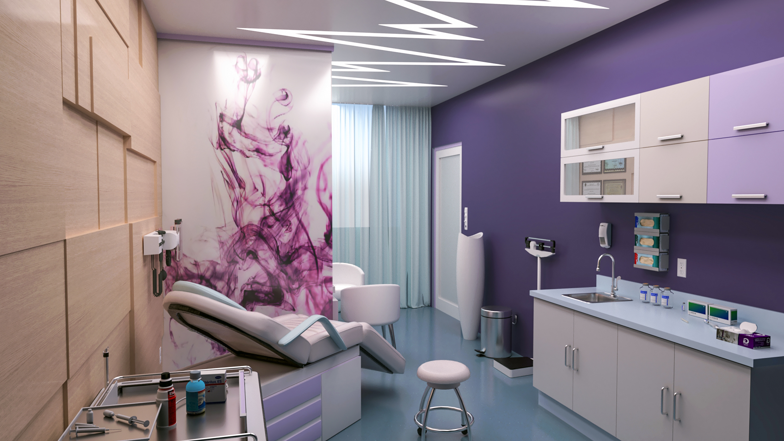 3D doctor clinic interior model - TurboSquid 1670807