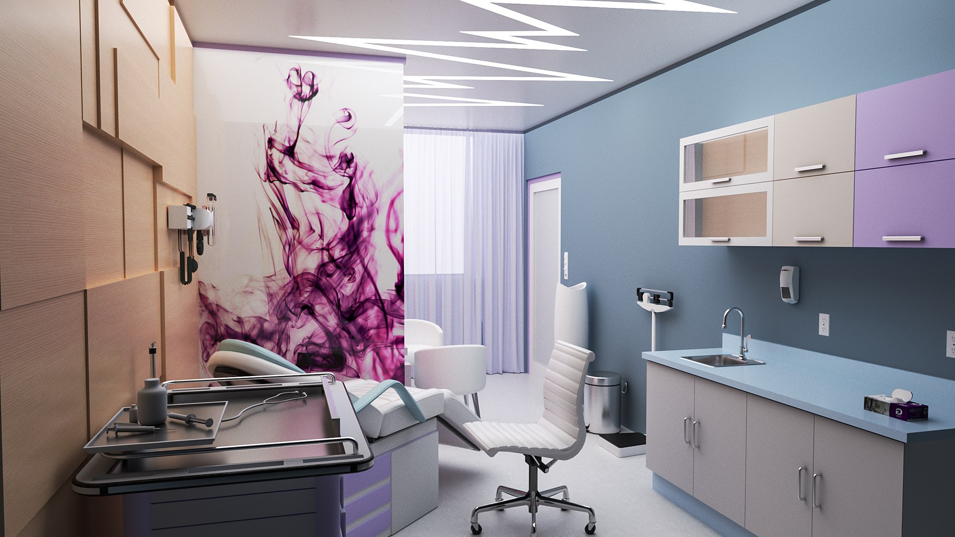 3D doctor clinic interior model - TurboSquid 1670807