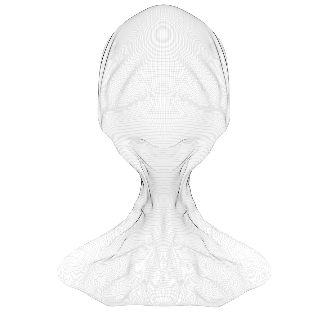 3D Alien Head - TurboSquid 1792018