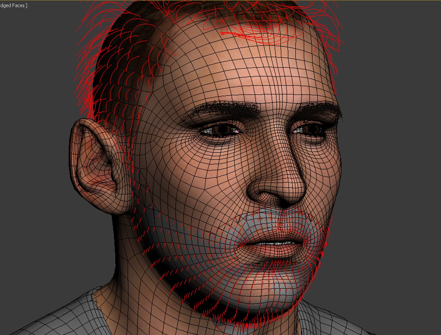 Messi Body 3d Max