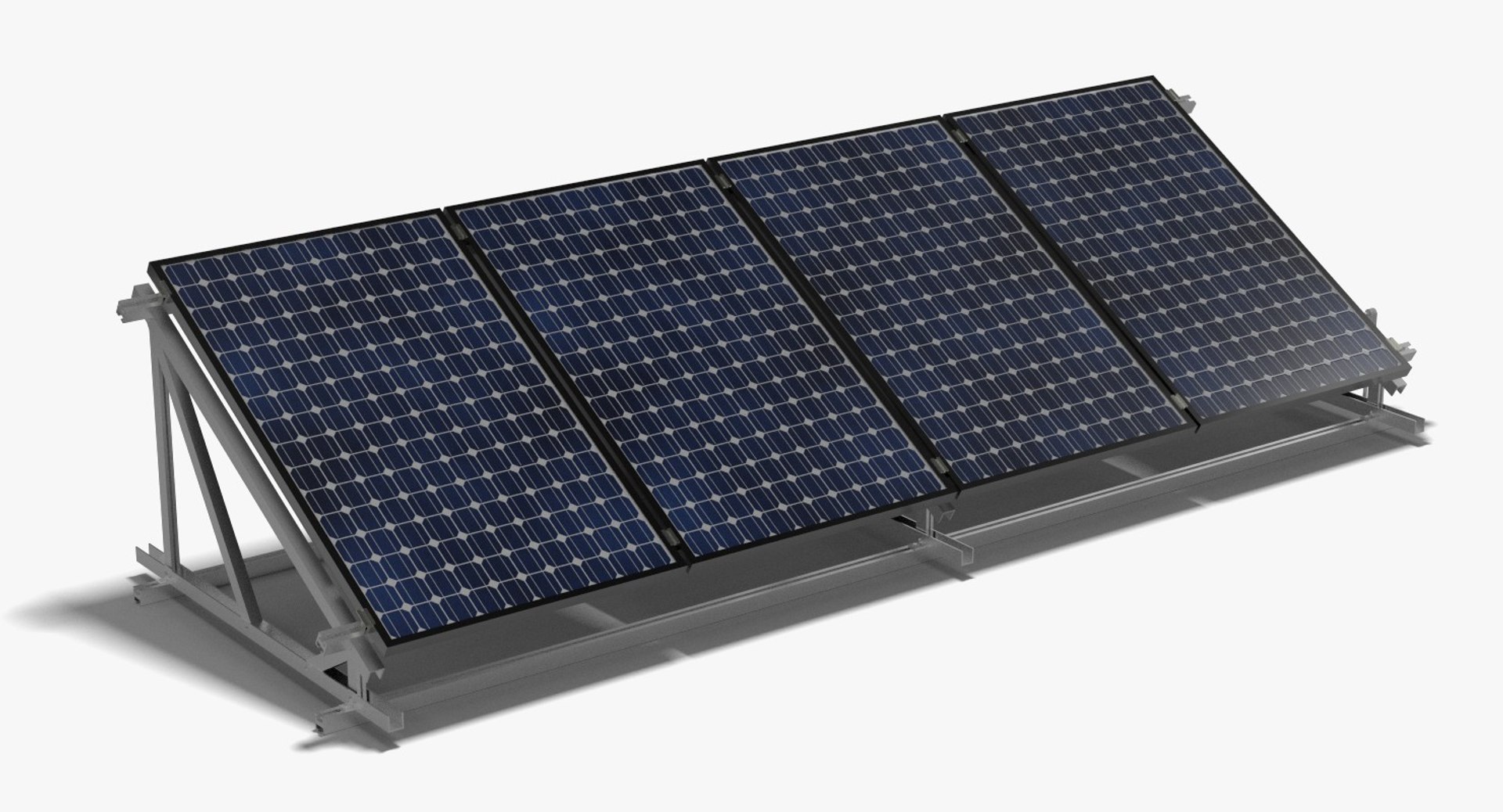 Solar Cell 3d Model