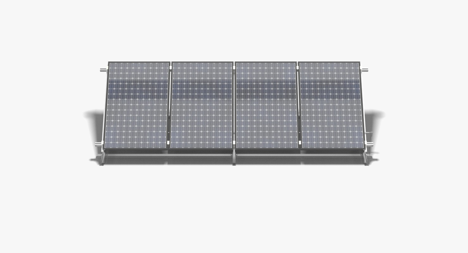 Solar Cell 3d Model