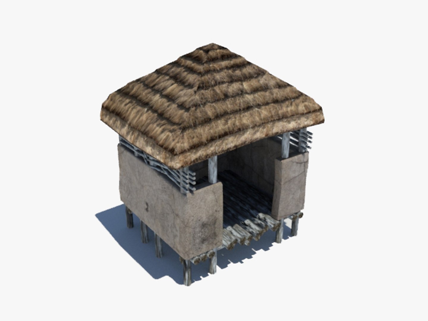 3d Barn Ancient