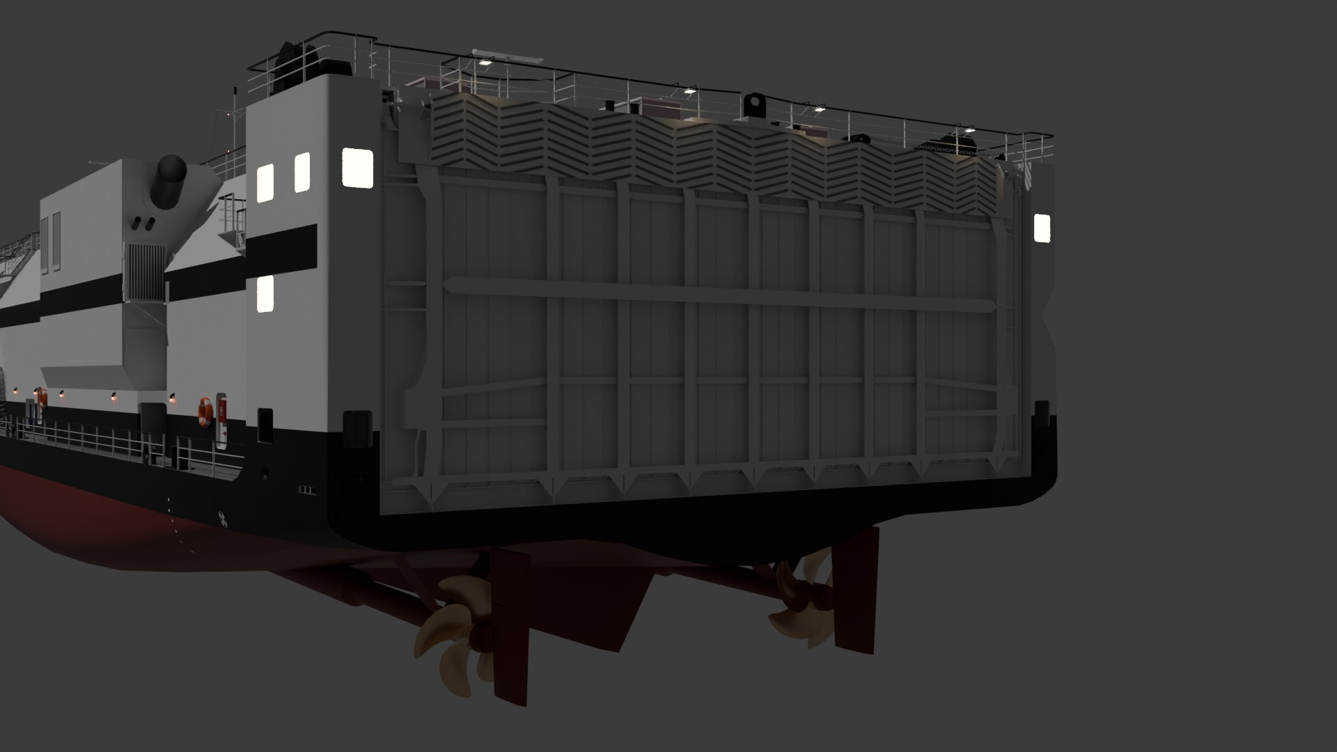 RS Rocketship 3D Model - TurboSquid 2186481