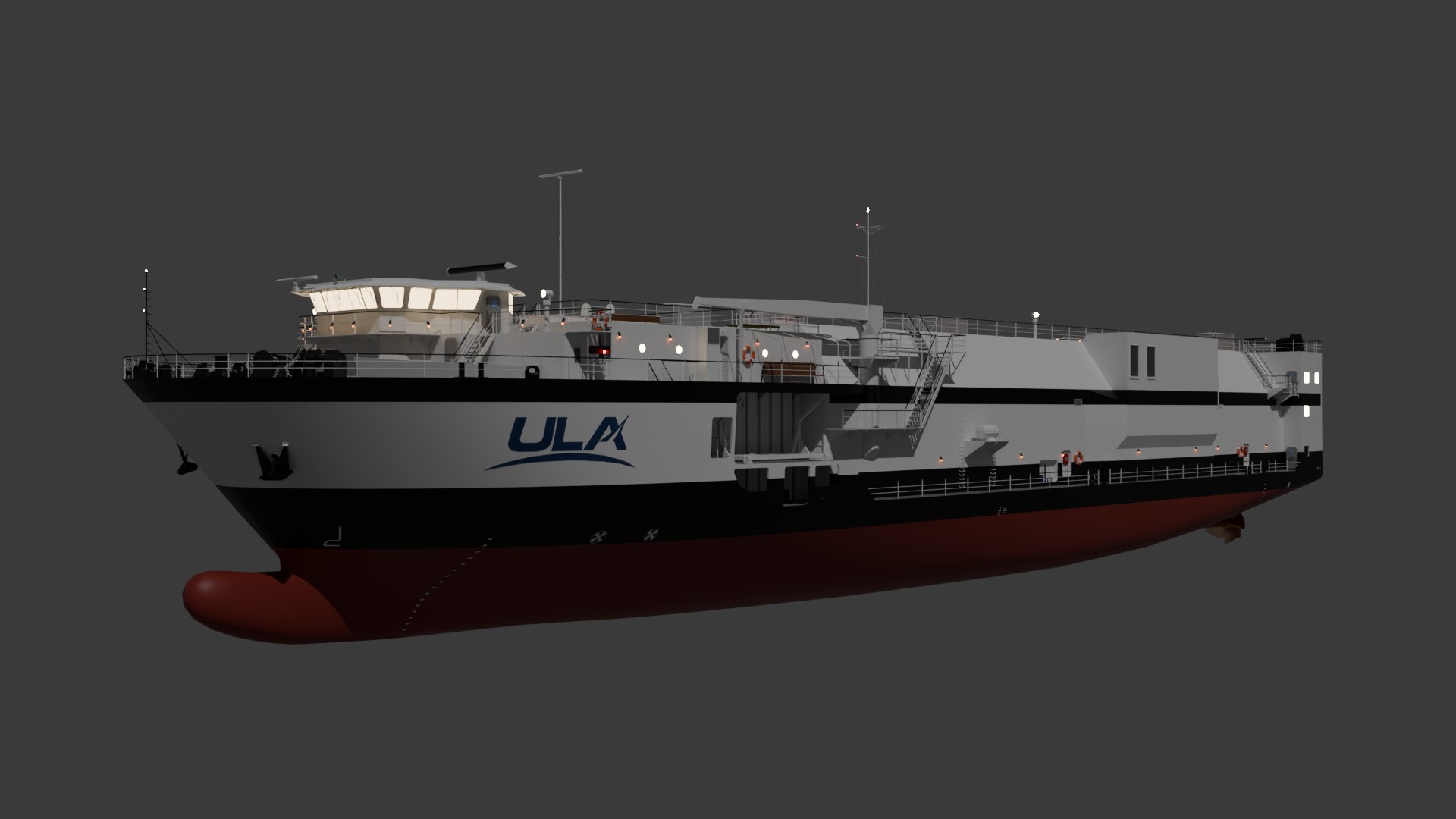 RS Rocketship 3D Model - TurboSquid 2186481