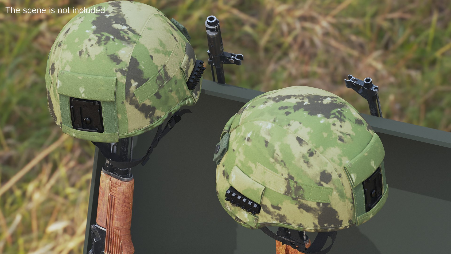 Light Green Case Black Helmet Ratnik 3D - TurboSquid 2015864